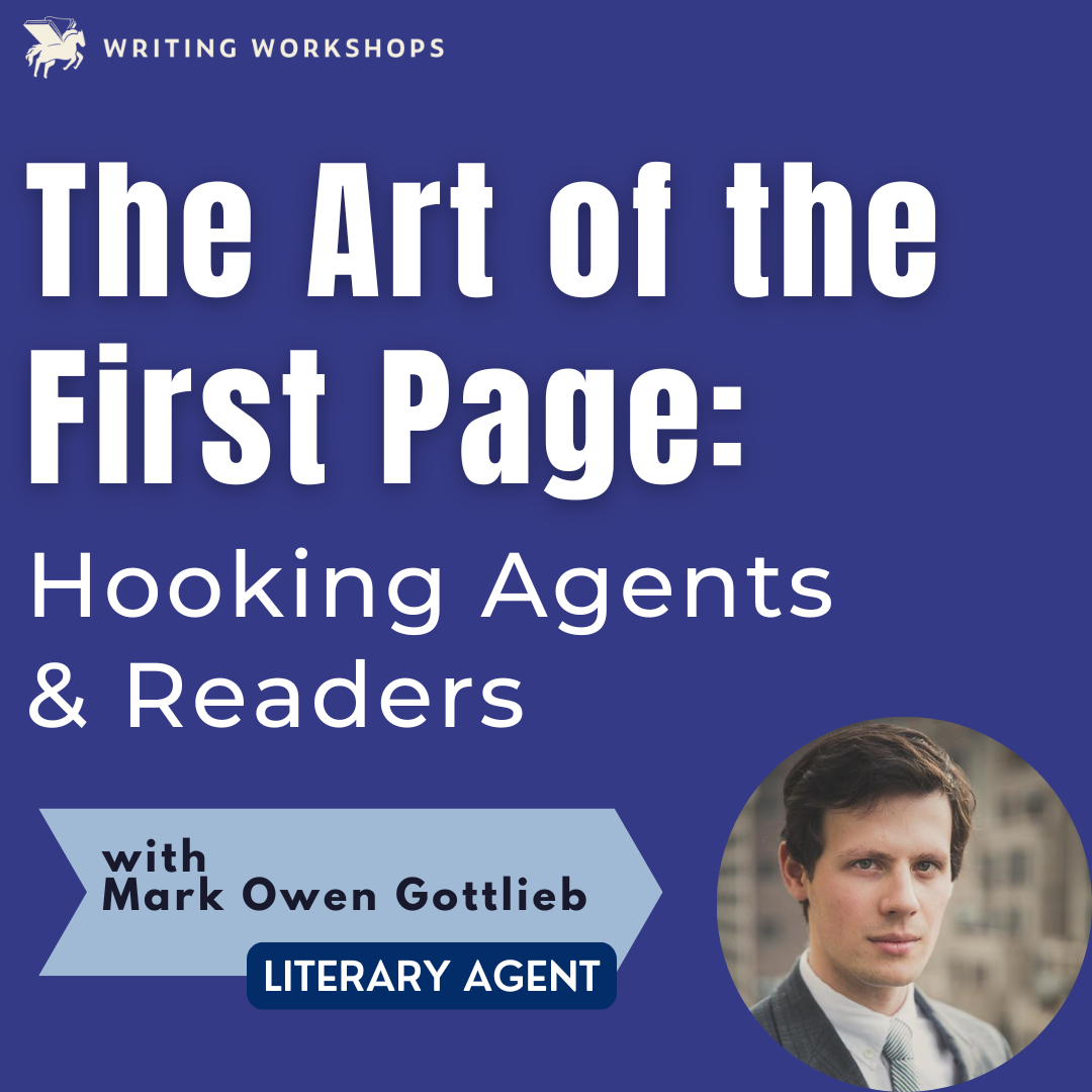 The Art of the First Page: Hooking Agents and Readers Zoom Seminar ...
