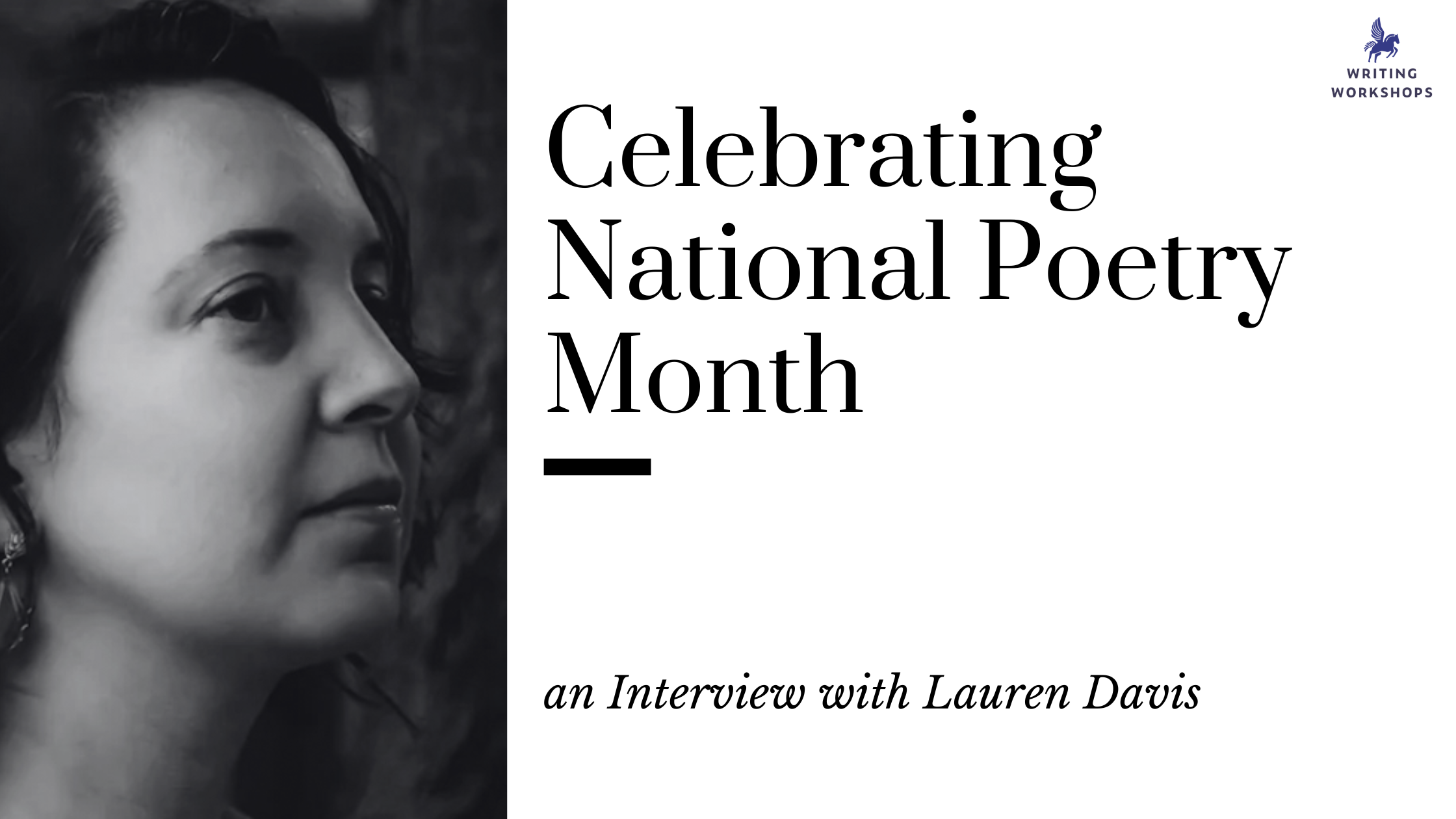 Celebrating National Poetry Month: an Interview with Lauren Davis ...