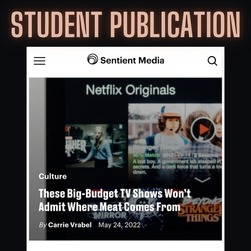 Student Carrie Vrabel Published! – Writing Workshops