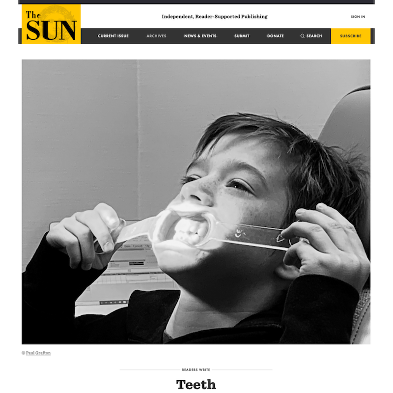 Rachel King Published in The Sun – Writing Workshops