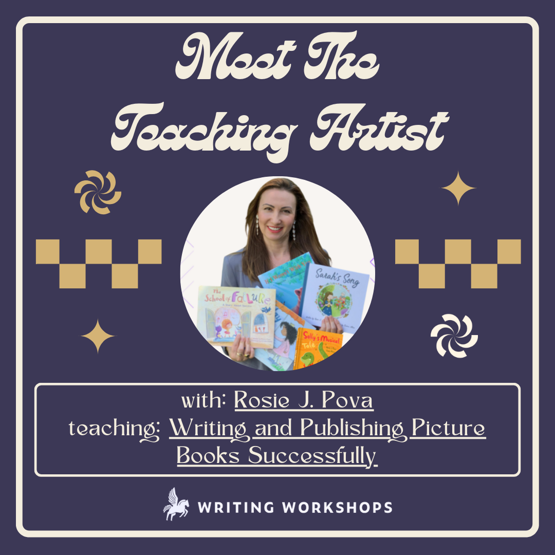 Meet the Teaching Artist: Writing and Publishing Picture Books Success – Writing Workshops